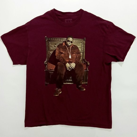 Notorious Big | Shirts | Notorious Big Biggie Smalls Throne Rap T Shirt ...